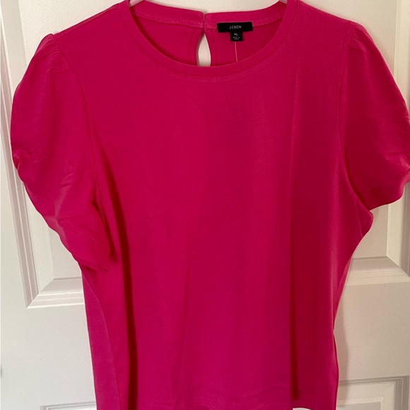 J. Crew | Tops | J Crew Pink Blouse | Poshmark